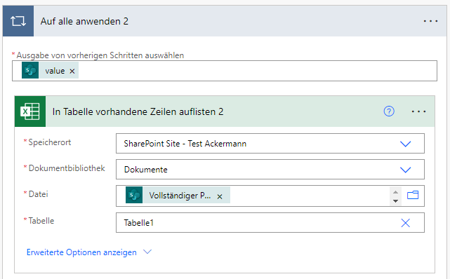Power Automate: Daten von Excel zu SharePoint automatisieren